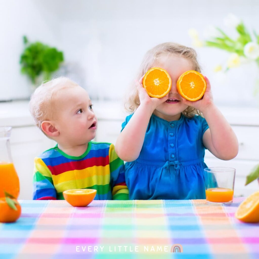 80+ Names That Mean Orange for Boys and Girls - Every Little Name