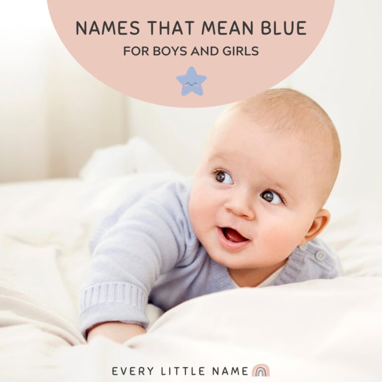 100+ Best Names That Mean Blue for Boys and Girls - Every Little Name
