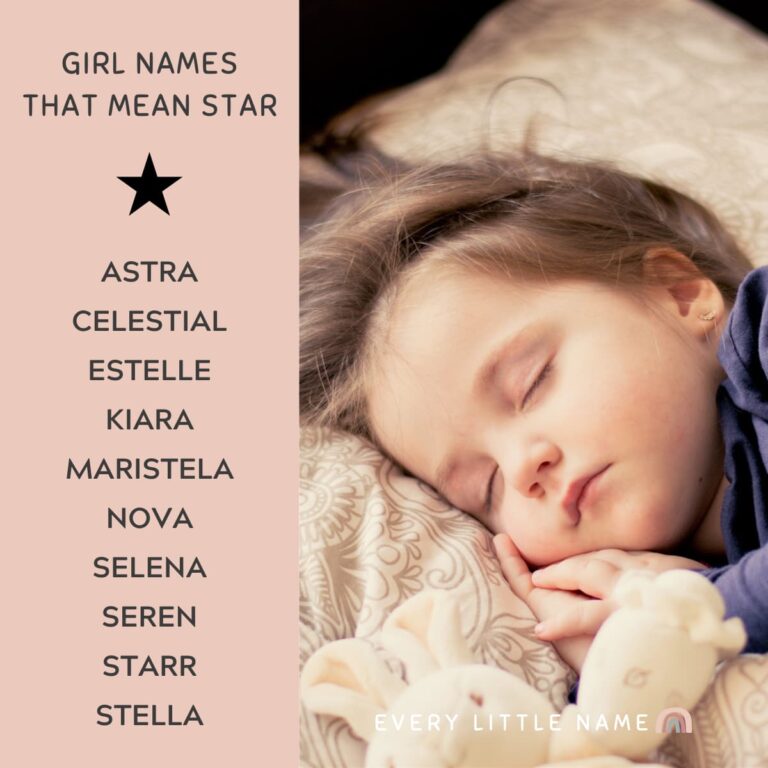 70 Beautiful Names That Mean Star (Bright, Celestial, and Sweet ...