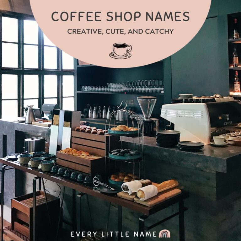 120 Coffee Shop Names (Creative, Cute, and Catchy) - Every Little Name