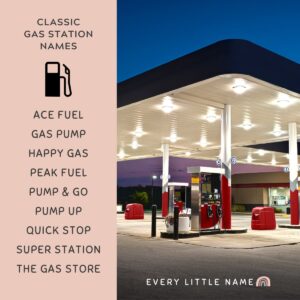 100+ Best Gas Station Names (Clever, Catchy, and Creative) - Every ...