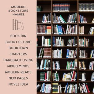 110+ Best Bookstore Names (Classic, Creative, and Modern) - Every ...