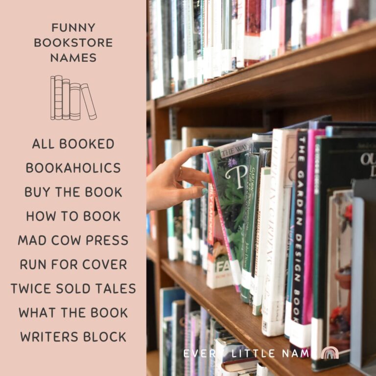 110+ Best Bookstore Names (Classic, Creative, and Modern) - Every ...