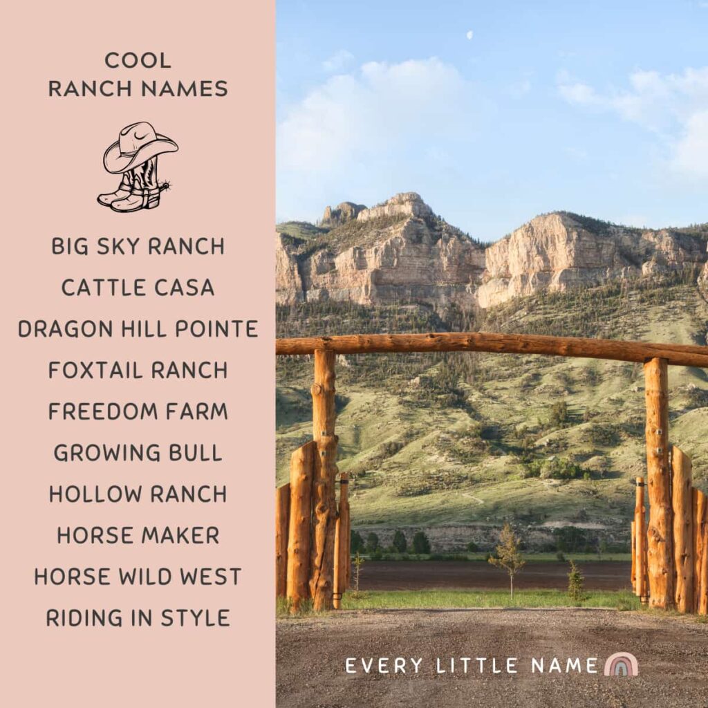 Texas Ranch Name Ideas At Carmen Pink Blog
