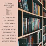 110+ Best Bookstore Names (Classic, Creative, and Modern) - Every ...