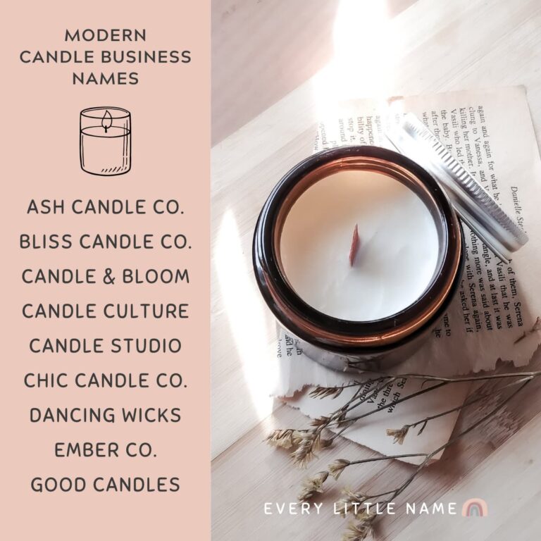 120+ Best Candle Business Names (Cute, Creative, and Funny) - Every ...