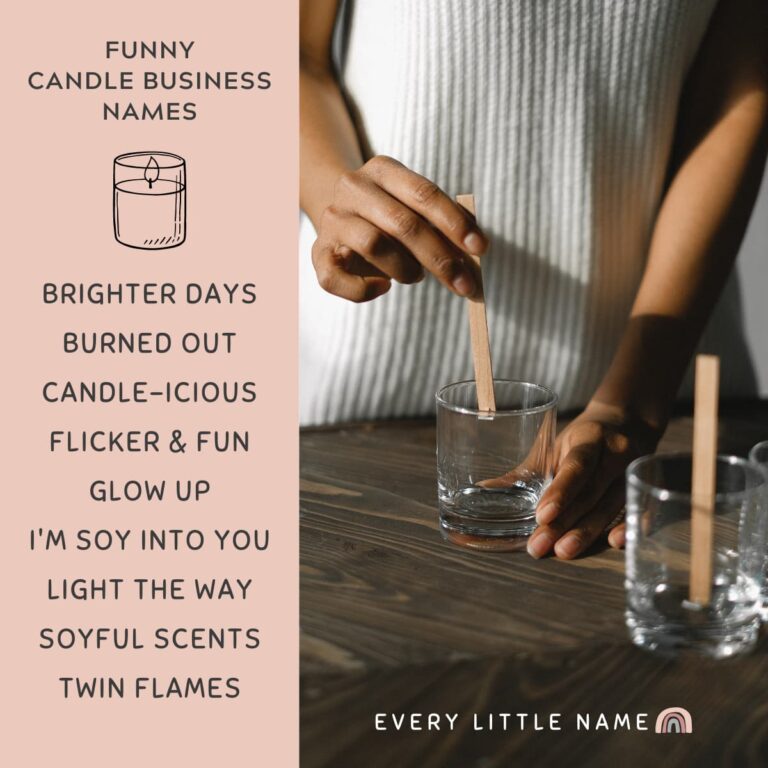 120+ Best Candle Business Names (Cute, Creative, and Funny) - Every ...